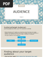 IGCSE ICT - Chapter 9 - Audience | PDF | Copyright Infringement | Target Audience