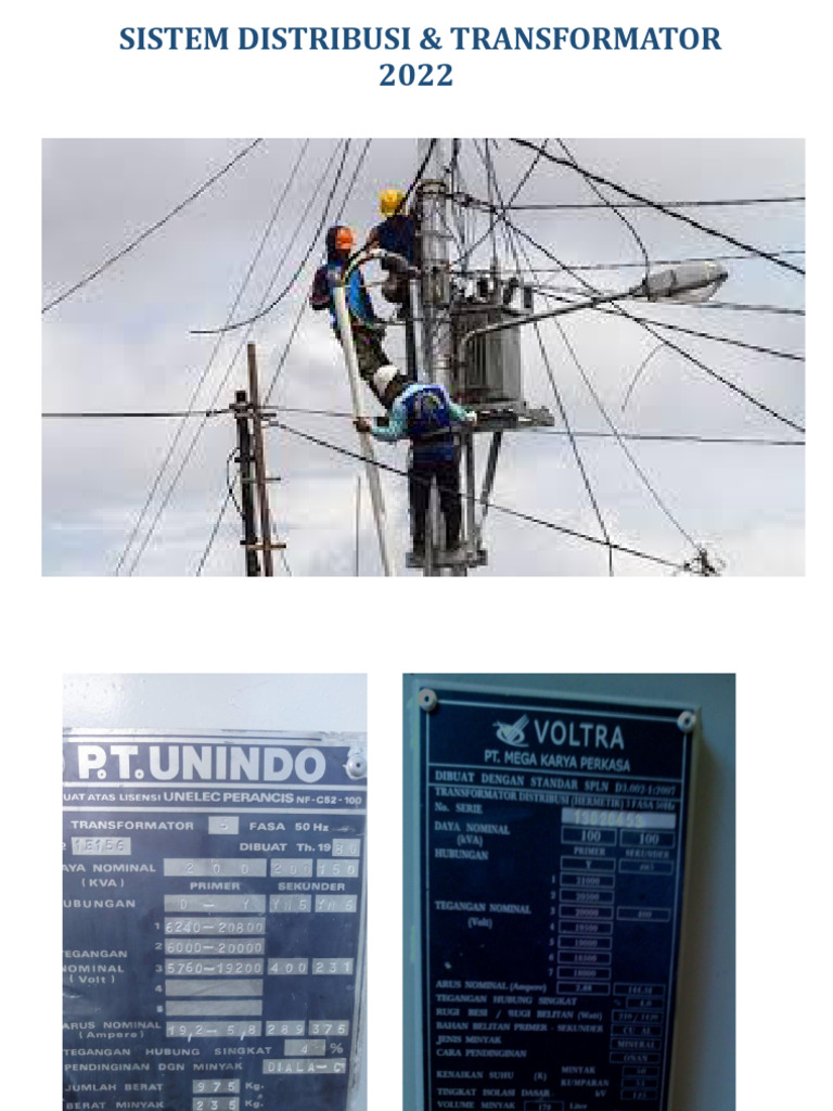Setting dan Pemeliharaan Trafo PLN | PDF