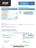 Comed Sample Bill | PDF | Efficient Energy Use | Sustainable Energy