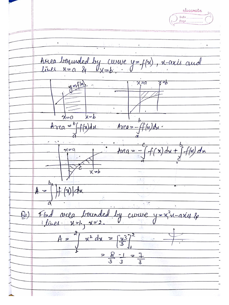 Area Notes 1 | PDF