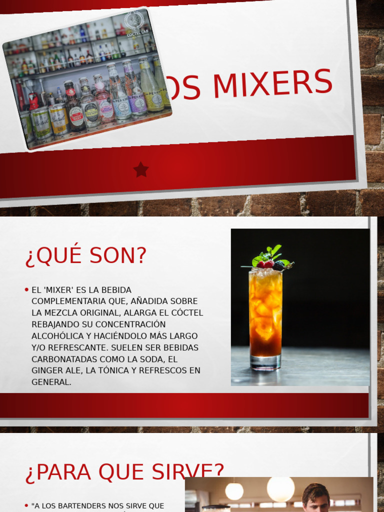 Los Mixers | PDF | Cócteles | Bebida