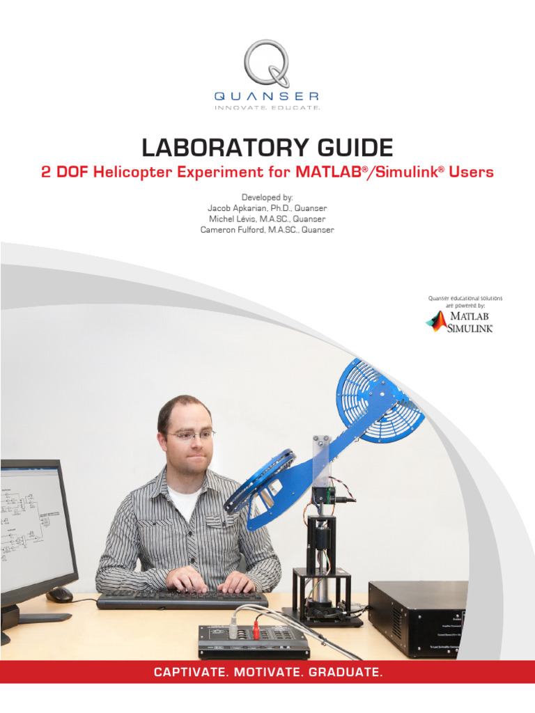 2 DOF Helicopter - Laboratory Guide (1) | PDF | Mechanical Engineering ...