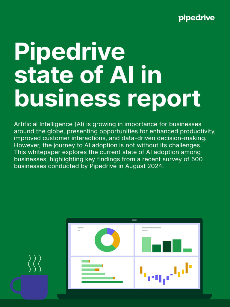 Pipedrive-AI-report-AUGUST 2024 | PDF | Artificial Intelligence | Intelligence (AI) & Semantics