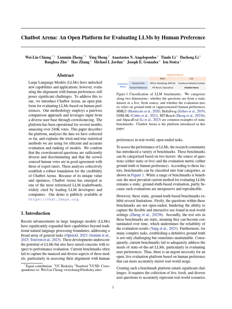 Chatbot Arena Dec 2024 benchmarks | PDF | Crowdsourcing | Artificial ...