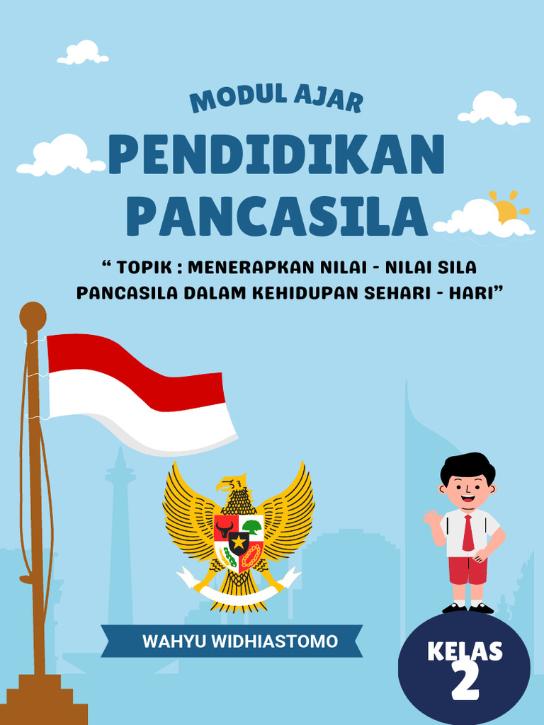 Modul Ajar PKM UT Nilai-Nilai Pancasila Kelas 2 | PDF