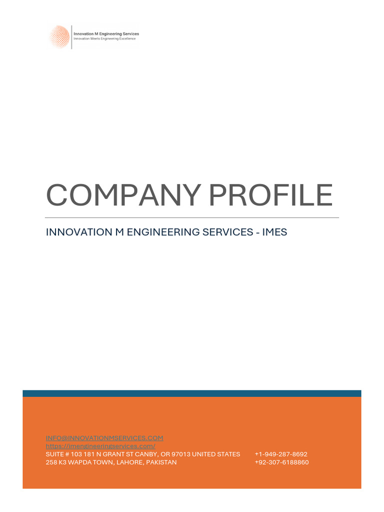 IM Engineering Services Company Profile | PDF | Geographic Information System | Building ...