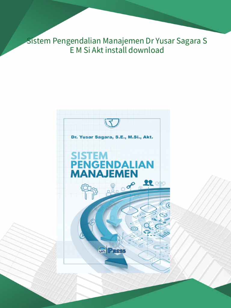 Sistem Pengendalian Manajemen DR Yusar Sagara S E M Si Akt Download | PDF