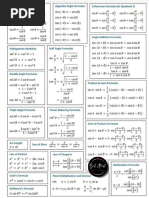 Trigonometric Formulas Class 12 | PDF