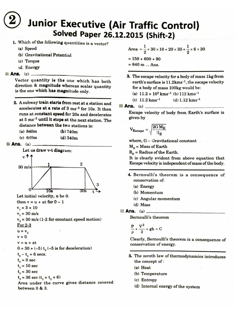 Aai Atc 2015 Shift 2 | PDF