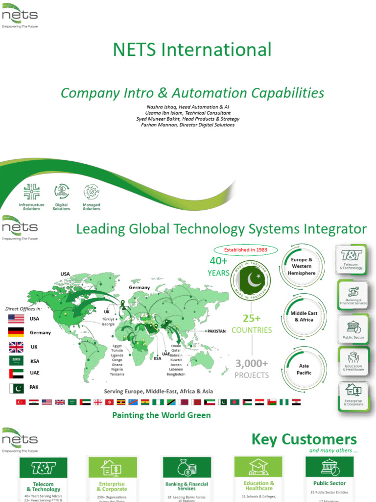 NETS International: Automation & AI Solutions | PDF | Data Center ...