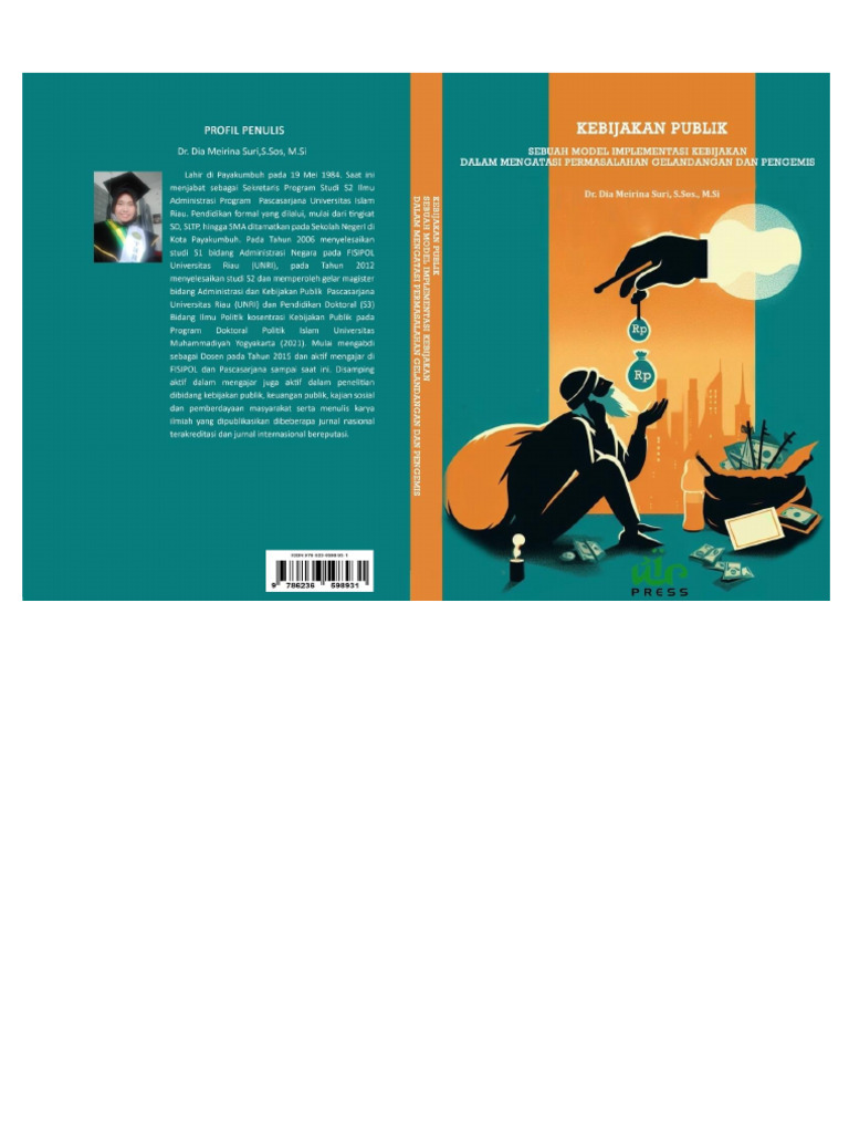 Buku SEBUAH MODEL KEBIJAKAN DALAM MENGATASI PERMASALAHAN GELANDANGAN DAN PENGEMIS | PDF