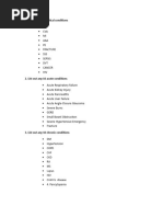 MDM Table | PDF | Medical Diagnosis | Medical Specialties
