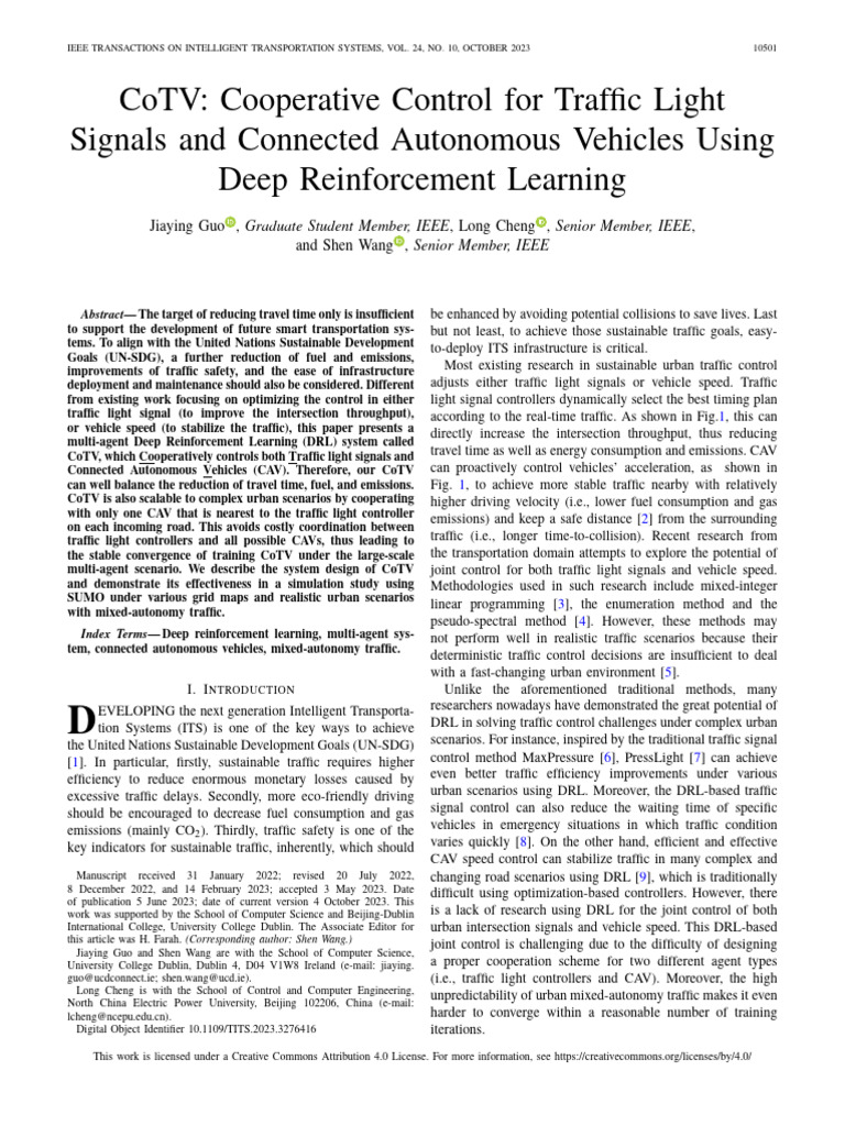 CoTV_Cooperative_Control_for_Traffic_Light_Signals_and_Connected_Autonomous_Vehicles_Using_Deep ...