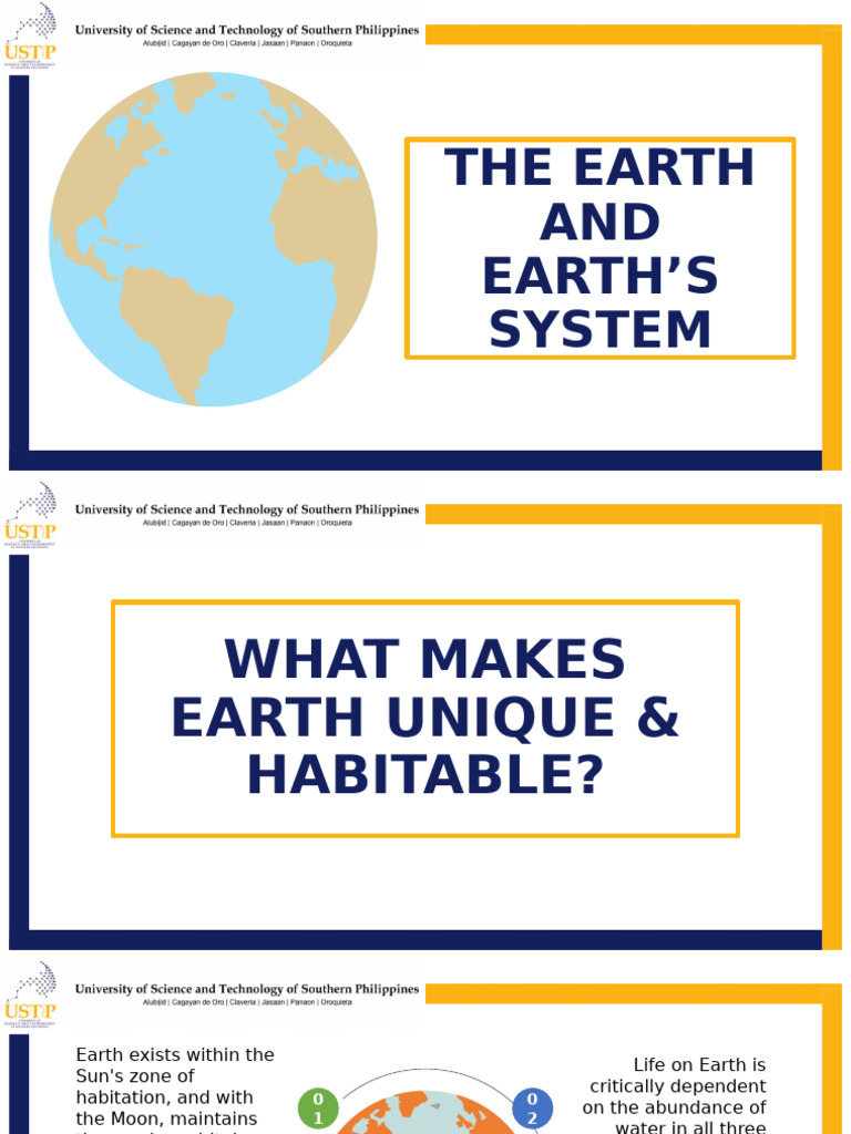 Week 2 Earth and Earth's System | PDF | Earth | Earth Sciences