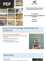 Backfilling Procedure for Construction | PDF | Drainage | Earth Sciences