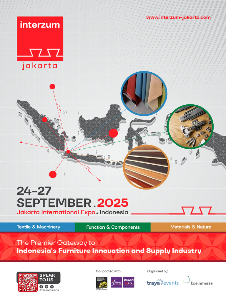 INTERZUM Jakarta - Internasional Hardware Fair 2025 | PDF | Interior Design | Upholstery