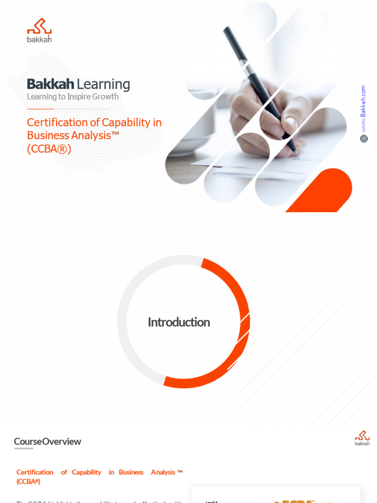 2024 12 13 13 46 56 - Iiba - Ccba - Overview | PDF | Certification