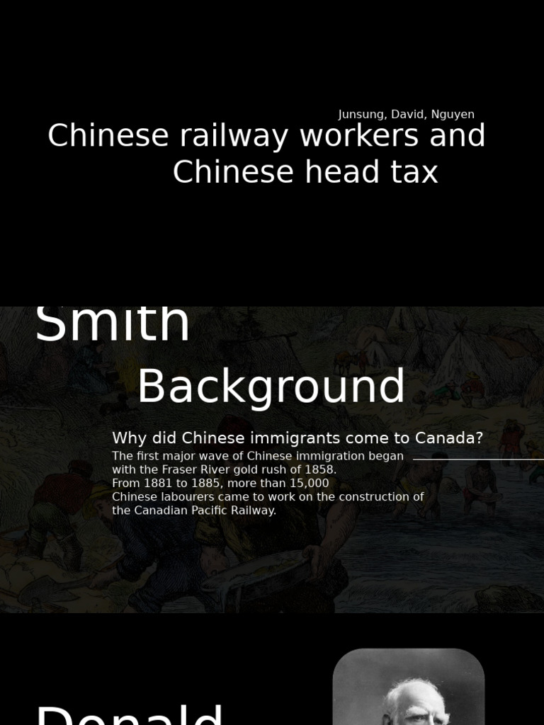 Chinese Workers and Head Tax in Canada | PDF | Canada