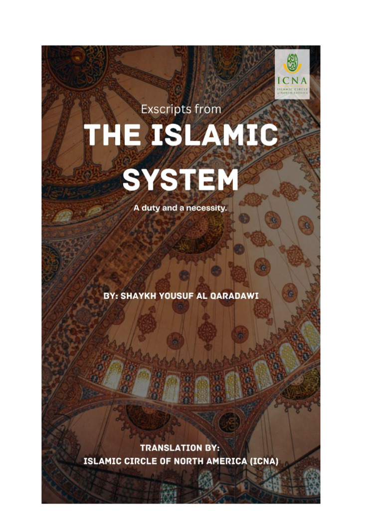 The Islamic System - A Duty and A Neccessity. by - Yousuf Al Qaradawi ...