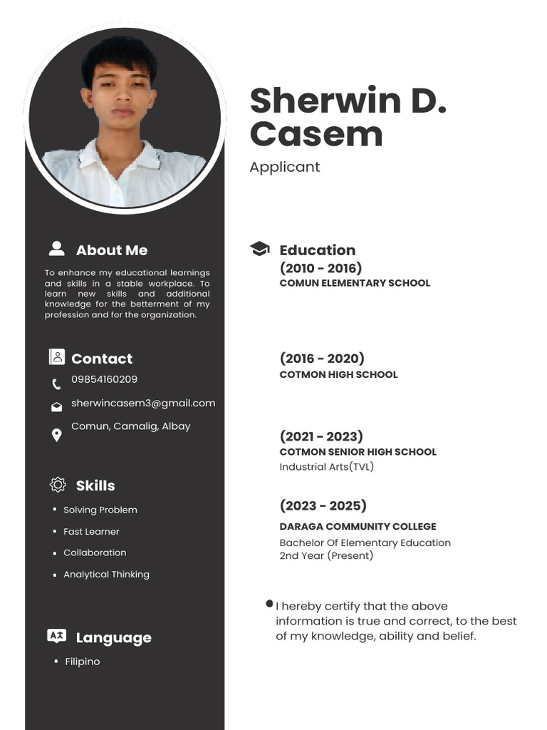 Modern Minimalist CV Resume - 20250526 - 172110 - 0000 PDF | PDF
