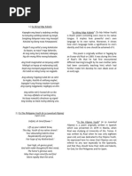 Jose Rizal Complete Poems English | PDF