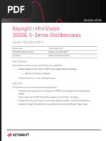 Keysight PathWave BenchVue Basic OSC Software Release Notes 2024 | PDF ...