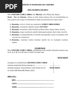 Citizen Application Form Nida PDF | PDF