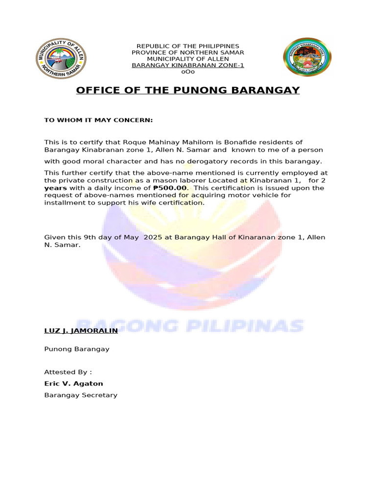 PERMIT EVENT CERTIFICATION | PDF