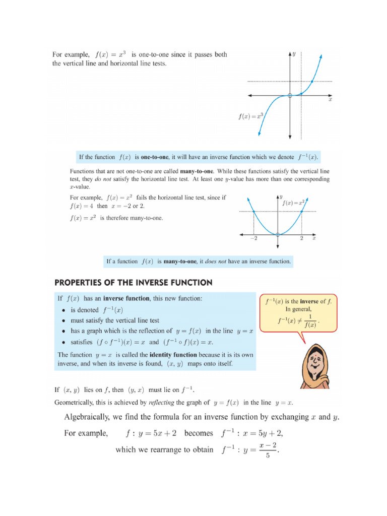 18.02.25 Inverse Functions | PDF