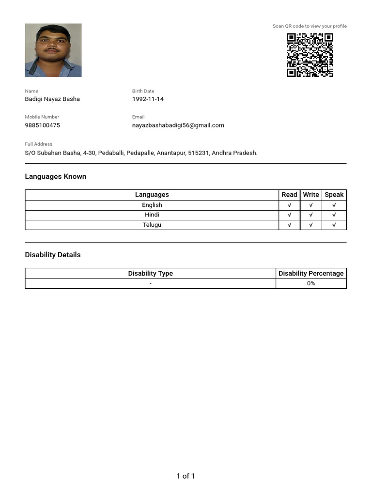 Badigi Nayaz Basha | PDF