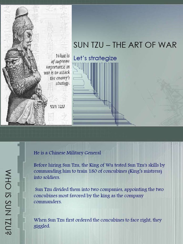 Sun Tzu's Art of War Strategies Explained | PDF | Sun Tzu | The Art Of War
