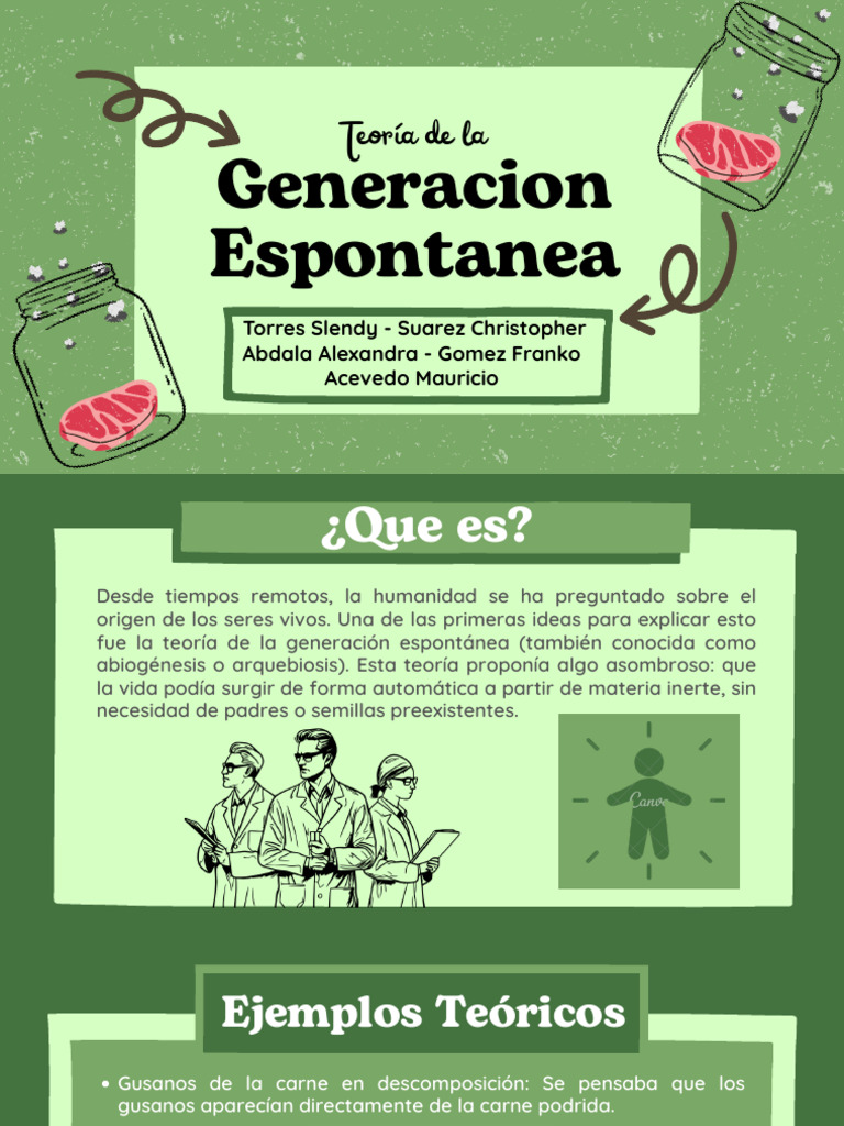 Generacion Espontanea | PDF | Biología | Naturaleza