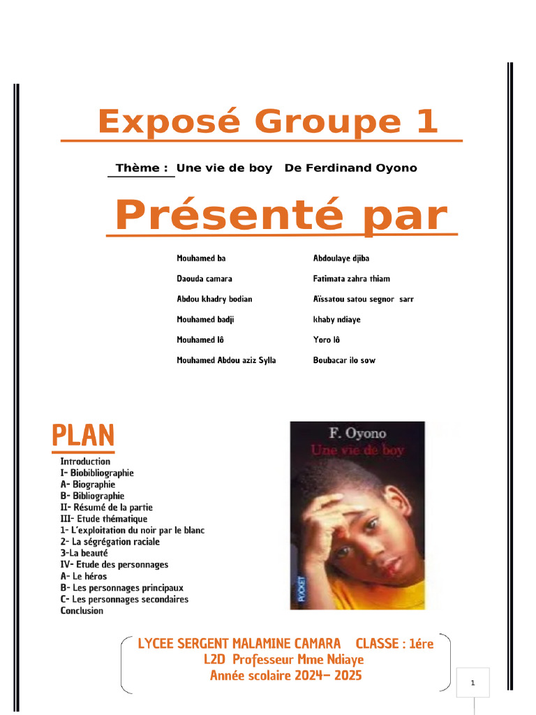 Exposé Groupe 1 2 | PDF