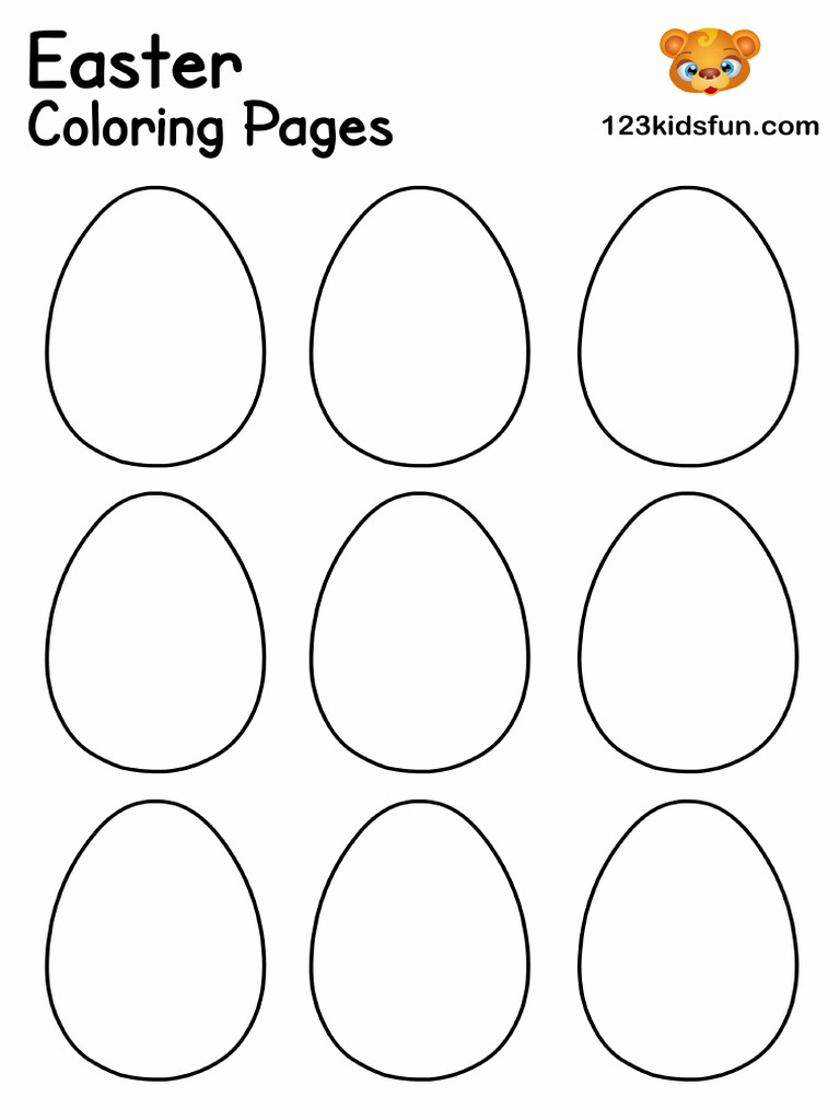 Easter Coloring Pages 11 | PDF