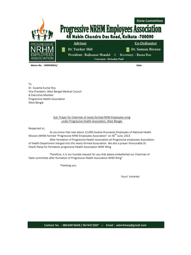 Request for NHM Employees Wing Chair | PDF