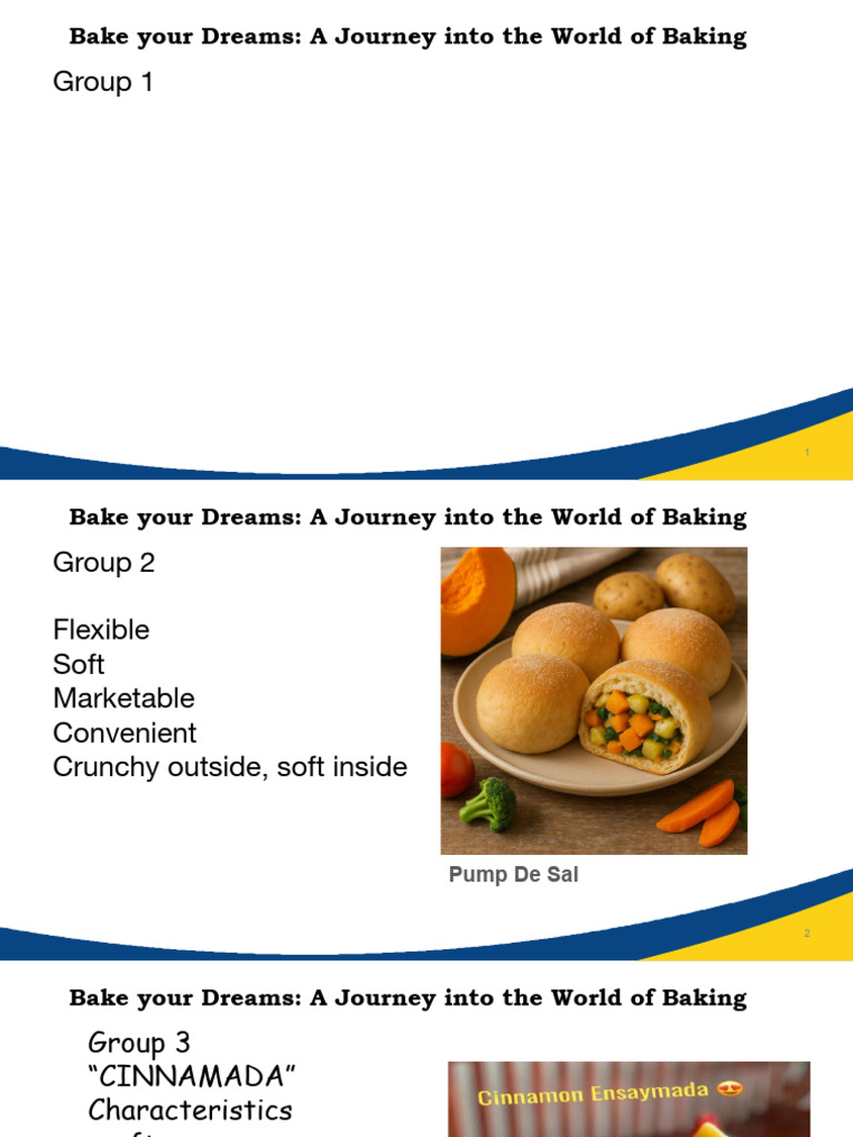 Bake Your Dreams - A Journey Into The World of Baking | PDF | Breads ...