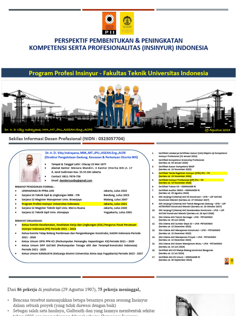 Materi Insinyur Profesional _ UI (1) | PDF