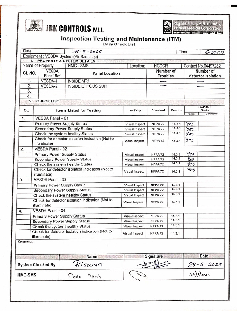 29-05-2025-Vesda panel-NCCCR | PDF