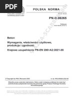 PN-IsO 9836-2022 Określenie I Obliczanie Wskaźników Powierzchniowych I Kubaturowych | PDF