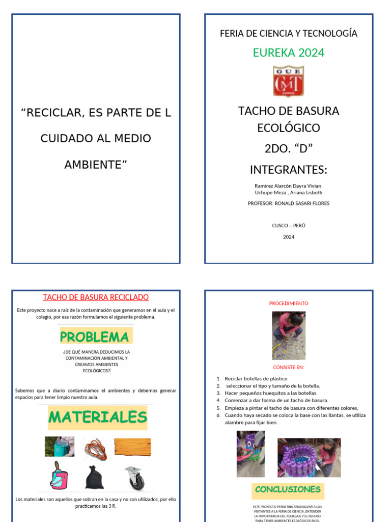 Tacho de Basura | PDF