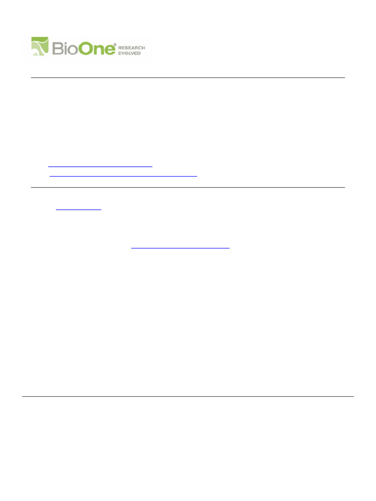 Measuring The Level of Agreement Between Cloacal Gram's Stains and ...