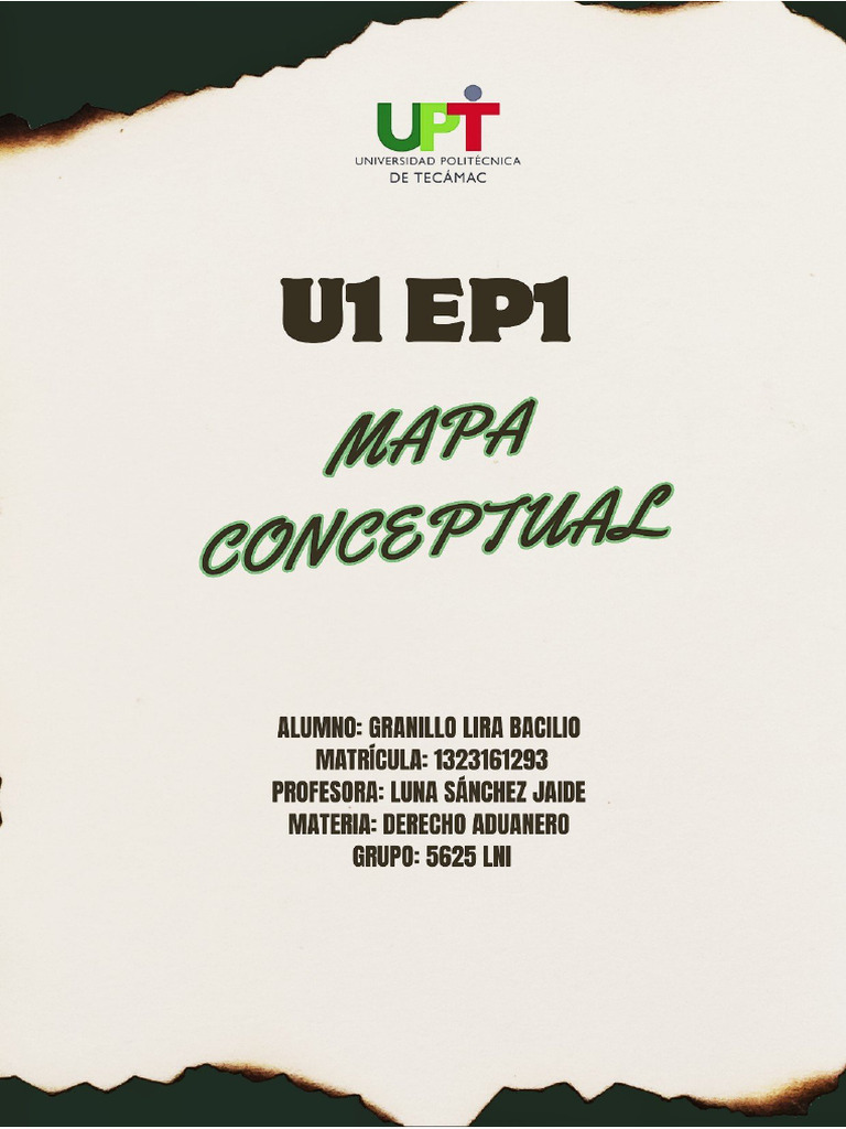 U1 Ep1 Mapa Conceptual | PDF