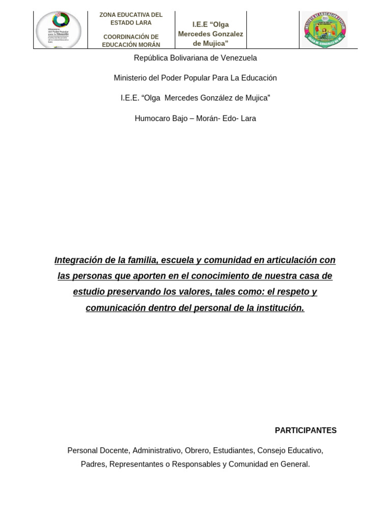 Peic 2024-2025 | PDF | Escuelas | Inclusión (Educación)