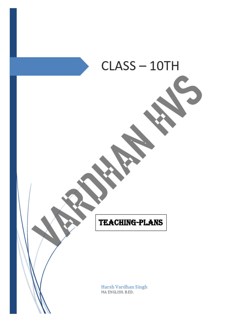 10th Lesson Plan PDF - 095014 | PDF | Four Noble Truths | Noble ...