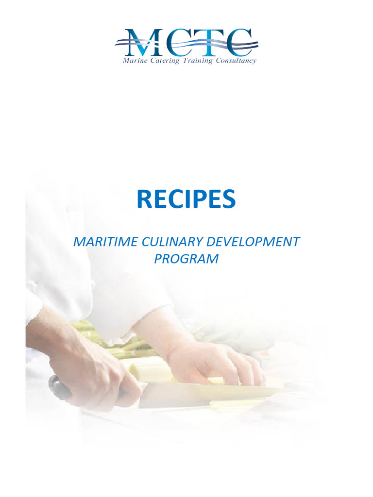 MCDP Recipes | PDF | Salad | Pancake