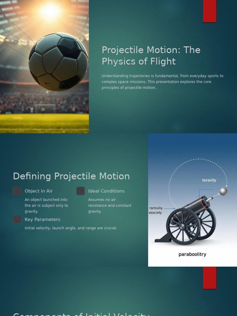 Projectile Motion The Physics of Flight | PDF | Physical Sciences | Applied And ...