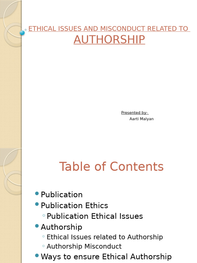 Ethical Issues and Issues Related To | PDF | Academia | Inquiry