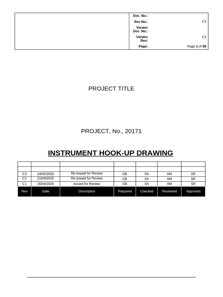 Project Document Cover Page | PDF