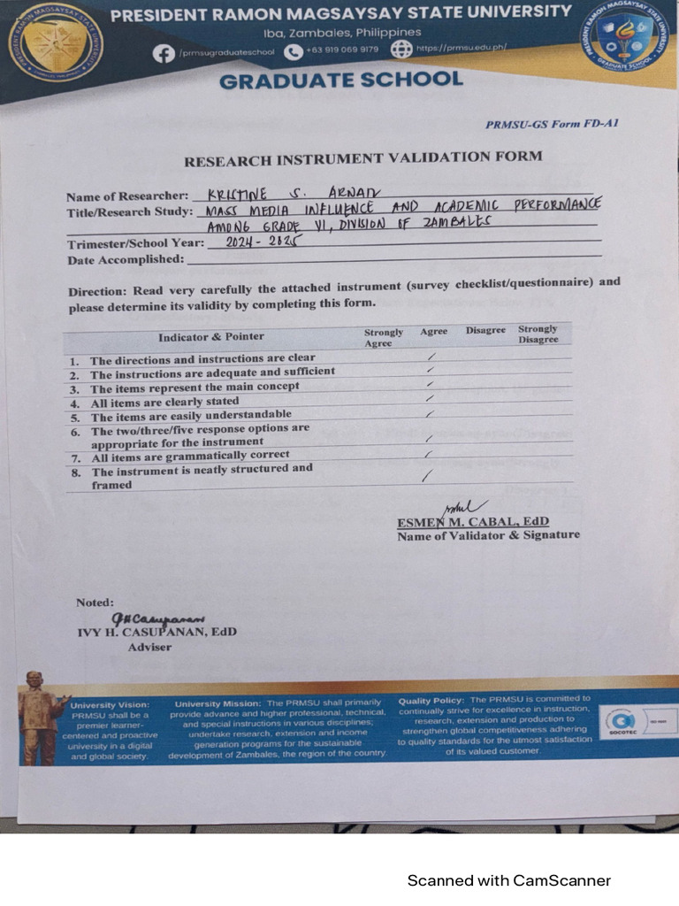 Valudation Form | PDF