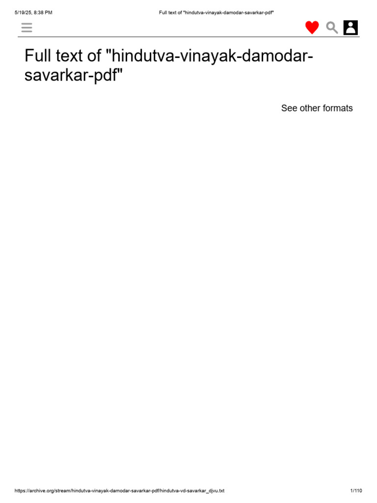 Hindutva: Defining Hindu Identity | PDF | Indian Religions